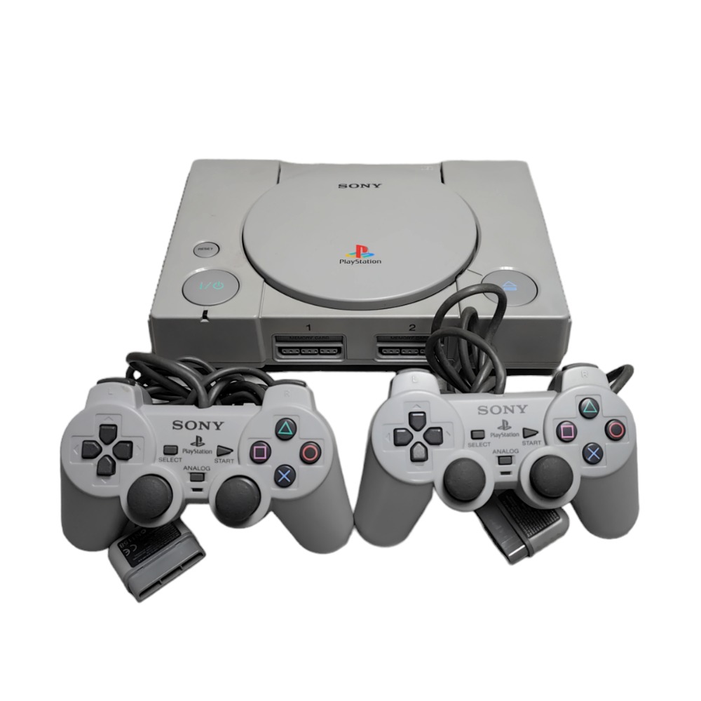 Pre-owned Playstation PS1 Console + Controllers - Own4Less